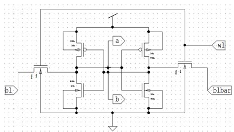 Conventional 6T SRAM Cell The Read And Write Funaction Has Been Analyse Download Scientific