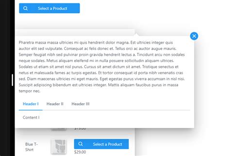 OverlayPanel Open Position Bug Issue 1579 Primefaces Primevue