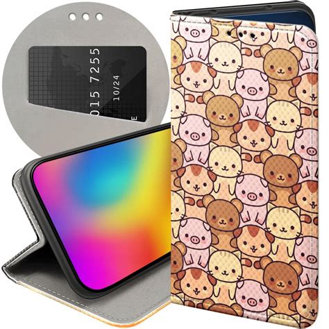 ETUI Z KLAPKĄ DO XIAOMI LITE CIVI WZORY ZWIERZĘTA FUTERAŁ POKROWIEC Xiaomi Sklep