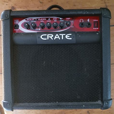 crate fxt15 15w practice combo amp dsp fx effects reverb