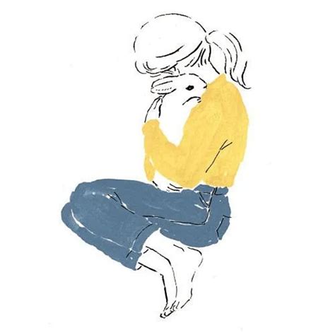 插了个画 女孩和兔子的温柔时光~我也好想有一只 日本插画师schinako作品之一。 花瓣网