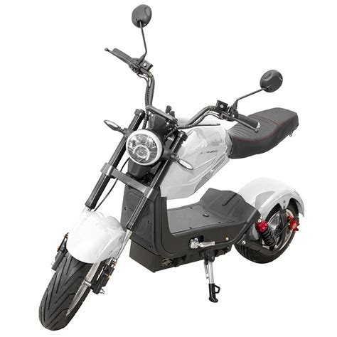 ΕΠΙΔΟΤΟΥΜΕΝΟ ΗΛΕΚΤΡΙΚΟ Scooter Bike 1500w 60v 20a ΓΙΑ 2 ΑΝΑΒΑΤΕΣ White Tx 01