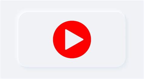 빨간색 스트림 재생 아이콘 밝은 흰색 그라데이션 버튼 인터넷 기호 방송 배경에 온라인 스트림 노형성 효과 스트리밍 아이콘 Fashion Show에 대한 스톡 벡터 아트 및