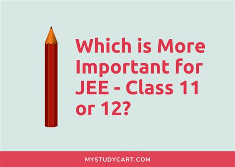 Which Is More Important For Jee Class 11 Or 12 Syllabus Weightage