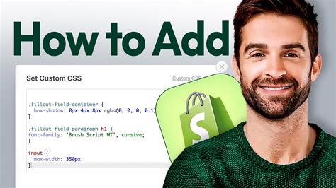 How To Use The Custom Css Field In Shopify 20 Sections Updated Guide
