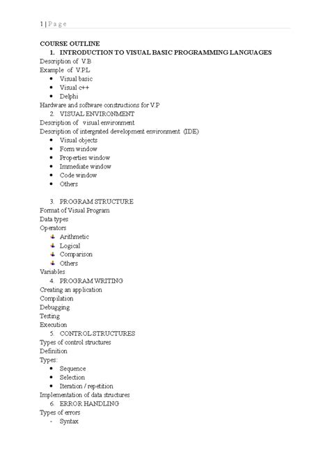 Visual Programming Notes For Diploma N Ict Module 2 Information
