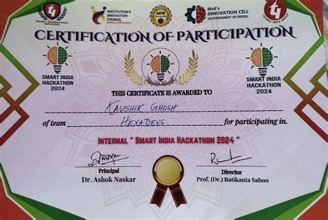 kaushik ghosh on linkedin smartindiahackathon innovation techforgood hackathonjourney…