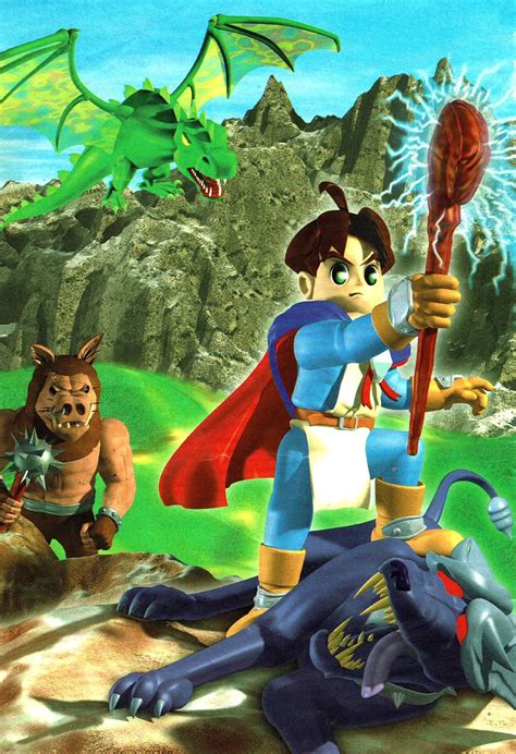 Quest 64 Nintendo Poster 13x19 Etsy