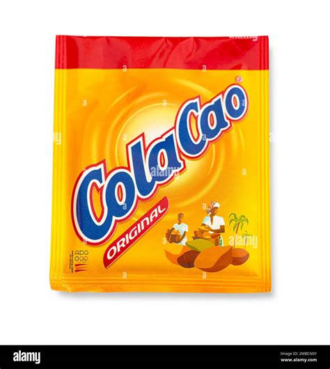 Mallorca Spain April 24 2016 Cola Cao On White Background Cola Cao Is A High Energy