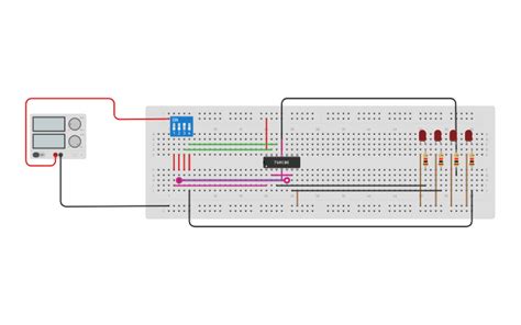 Circuit Design Gray Code To Binary Converter Tinkercad