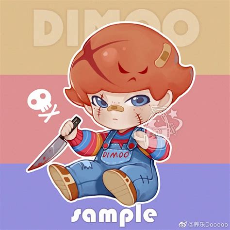 鬼娃恰吉dimoo。 花瓣网