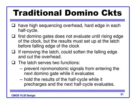 PPT Introduction To CMOS VLSI Design Clock Skew Tolerant Circuits PowerPoint Presentation ID