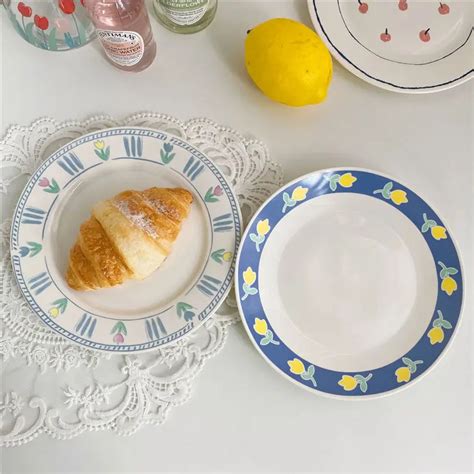 뼈 중국 디저트 플레이트 8 인치 빵 케이크 파이 접시 홈 레스토랑 과일 샐러드 요리 파티 식기 저녁 식사 플레이트디시 And 플레이트 Aliexpress