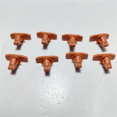 Universal Glass Rubber Pleated Spit Clip Buttons For All Types Of Cars 8 Contents Shopee