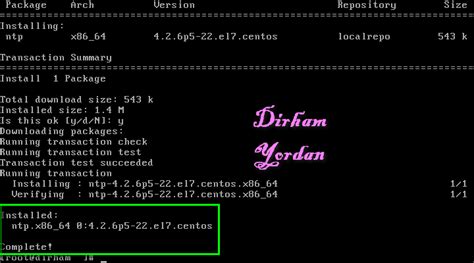 Konfigurasi Ntp Network Time Protocol Server Yords Note