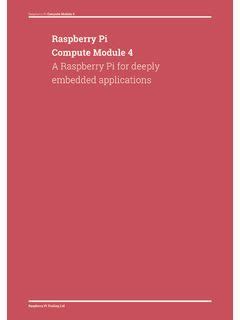 Raspberry Pi Compute Module 4 Raspberry Pi Compute Module 4 Pdf PDF4PRO