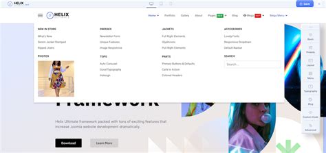 How To Create Mega Menu Using Helix Ultimate In Joomla JoomShaper