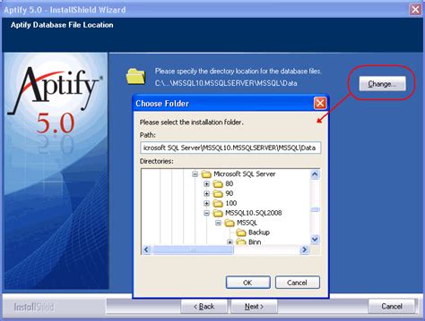Performing Aptify 50 Server Software Initial Install Aptify Support