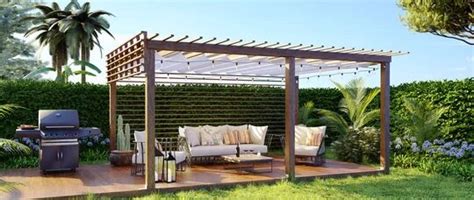 Pérgola De Madera Y Deck