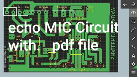 Mic Echo Effect Circuit Diagram