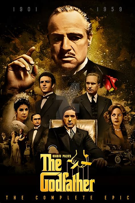 Hbo Godfather Epic Movie Poster By Cinemaloungellc On Deviantart