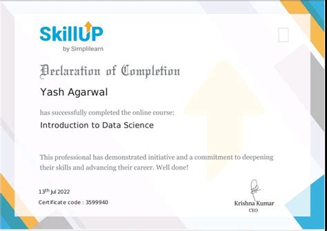 Yash Agarwal On Linkedin Datascience Simplilearn