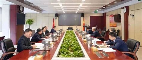 汪建平与航空工业党组书记董事长谭瑞松会谈黄昌富陪同 合作 中国铁建 双方