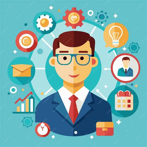 Product Manager Vector Illustration Strategic Leadership Design
