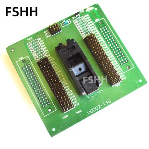 U0002 T40 Programmer Adapter Tsop40 Test Socket Ic51 0402 1174 Ic Test Socket Fshh Store