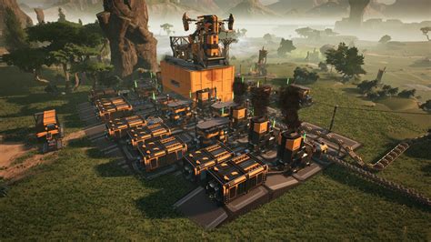 5 Hours In Coming From Factorio This Should Be The Started Base But Its So Slow That Ill