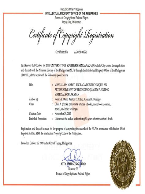 Certificate Manual On Macro Propagation Technique An Alternative