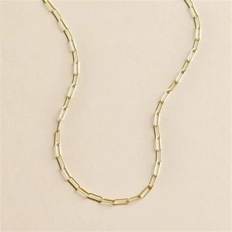 14k Gold Filled Figure 8 Chain Necklace Otheliajws