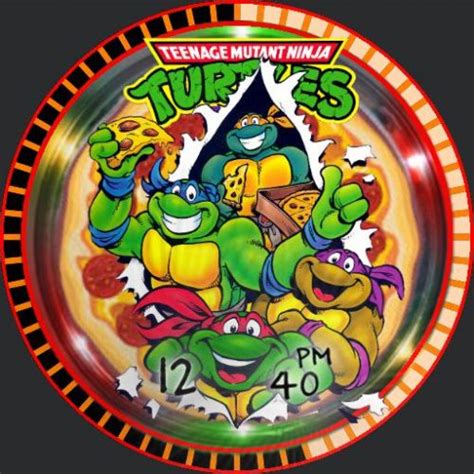 Cartoon Tmnt Shell Shocked Watchfaces For Smart Watches