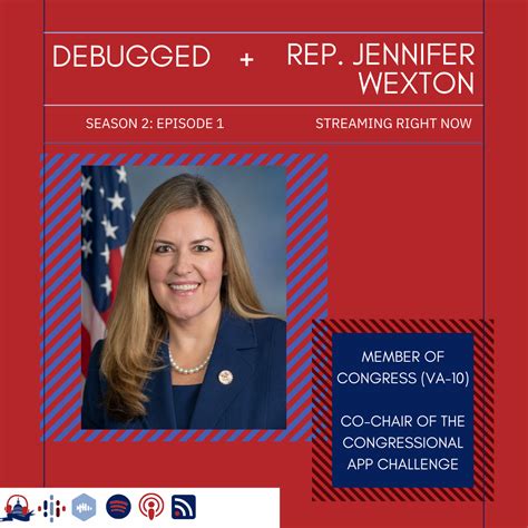 Kicking Off Season Two Of Debugged With Congresswoman Jennifer Wexton