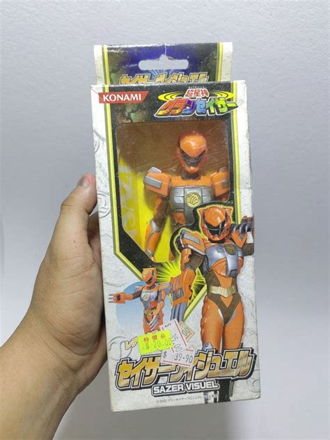 Konami Real Great Model Serie Chouseishin Gransazer Impactor Logia Sazer Pisces Sazel Visuel
