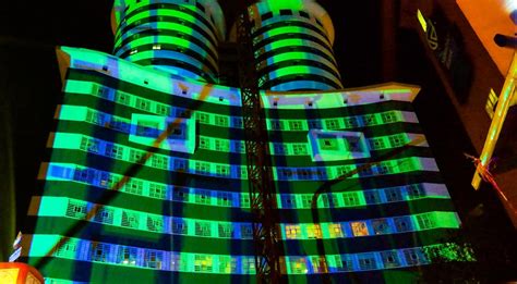 3d Projection Mapping Visual Experiences In Nairobi Jays Pyrotechnics Professional