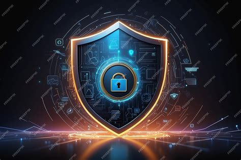 Premium Photo Digital Safety Concept Cyber Security Data Protection