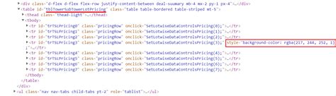 Find Tr Tag With Particular Style Using Jquery Stack Overflow
