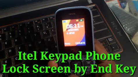 Itel Keypad Phone Lock Screen By End Key Disable Setting Itel Keypad Phone Auto ScreenLock