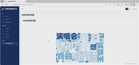基于python微博舆情分析系统 可视化 情感分析 爬虫 机器学习 计算机毕业设计（源码） 基于python的微博舆情分析系统 csdn博客