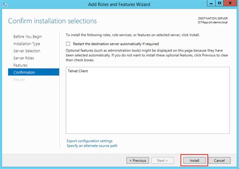 Enable Telnet Client In Windows 8 And Server 2012