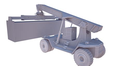 리치 스태커 및 컨테이너 3d 모델 59 Max Fbx Obj 3ds Free3d