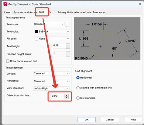 Solved Dimension Line Increase Space Around Text Autodesk Community