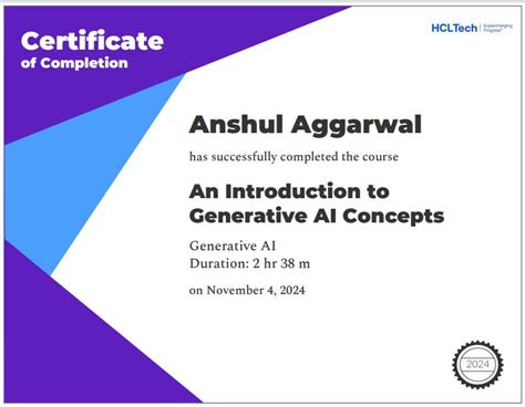 Anshul Aggarwal On Linkedin Generativeai Ai Learning Innovation