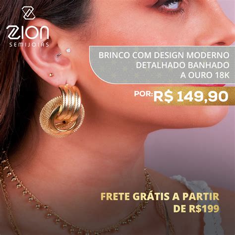 Criativos Para Campanha Zion Semi Joias Behance