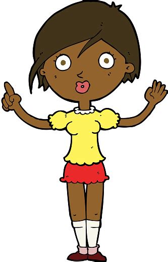 말풍선이 있는 여자아이 묻는 질문 낙서 드로잉에 대한 스톡 벡터 아트 및 기타 이미지 낙서 드로잉 대답하기 등장인물 Istock