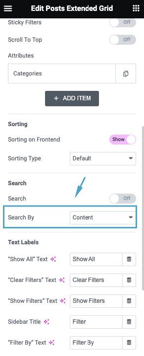 Grid Filter TheGem WordPress WooCommerce Theme Documentation