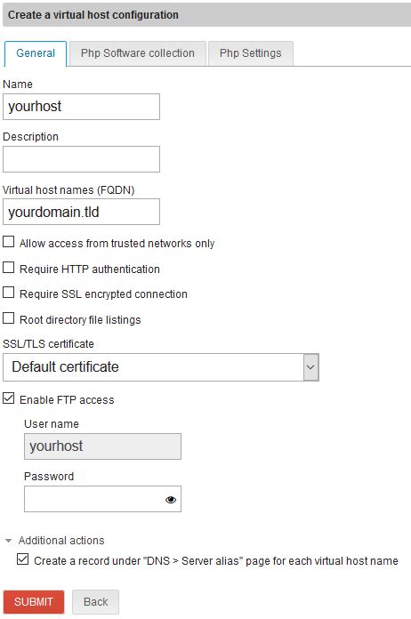 Web Server Module Use And Documentation Support Nethserver Community