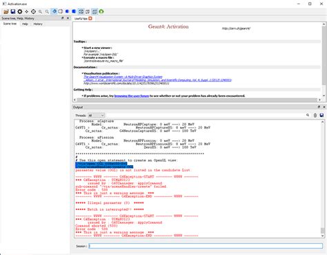 Opengl Driver For Windows Recording Visualizing And Persisting Data Geant4 Forum