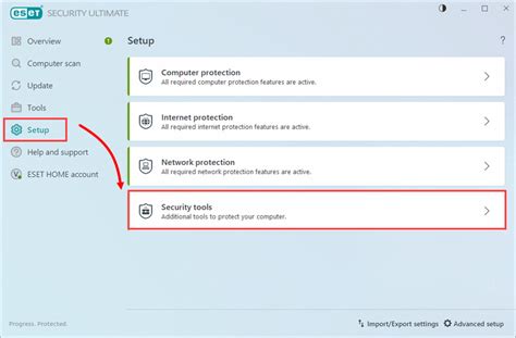 KB Set Up Security Tools In ESET Windows Home And Small Office Products